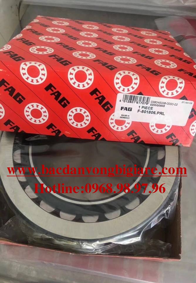 VÒNG BI - BẠC ĐẠN - F801806.PRL FAG - VÒNG BI-BẠC ĐẠN